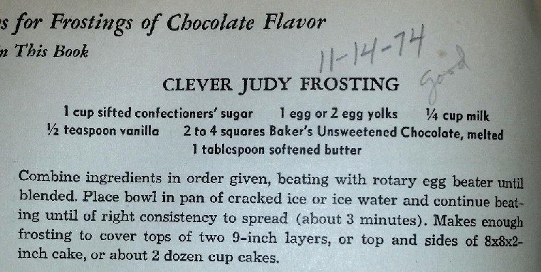 From Clever Judy Frosting to Small Cakes – Kathleen Jae