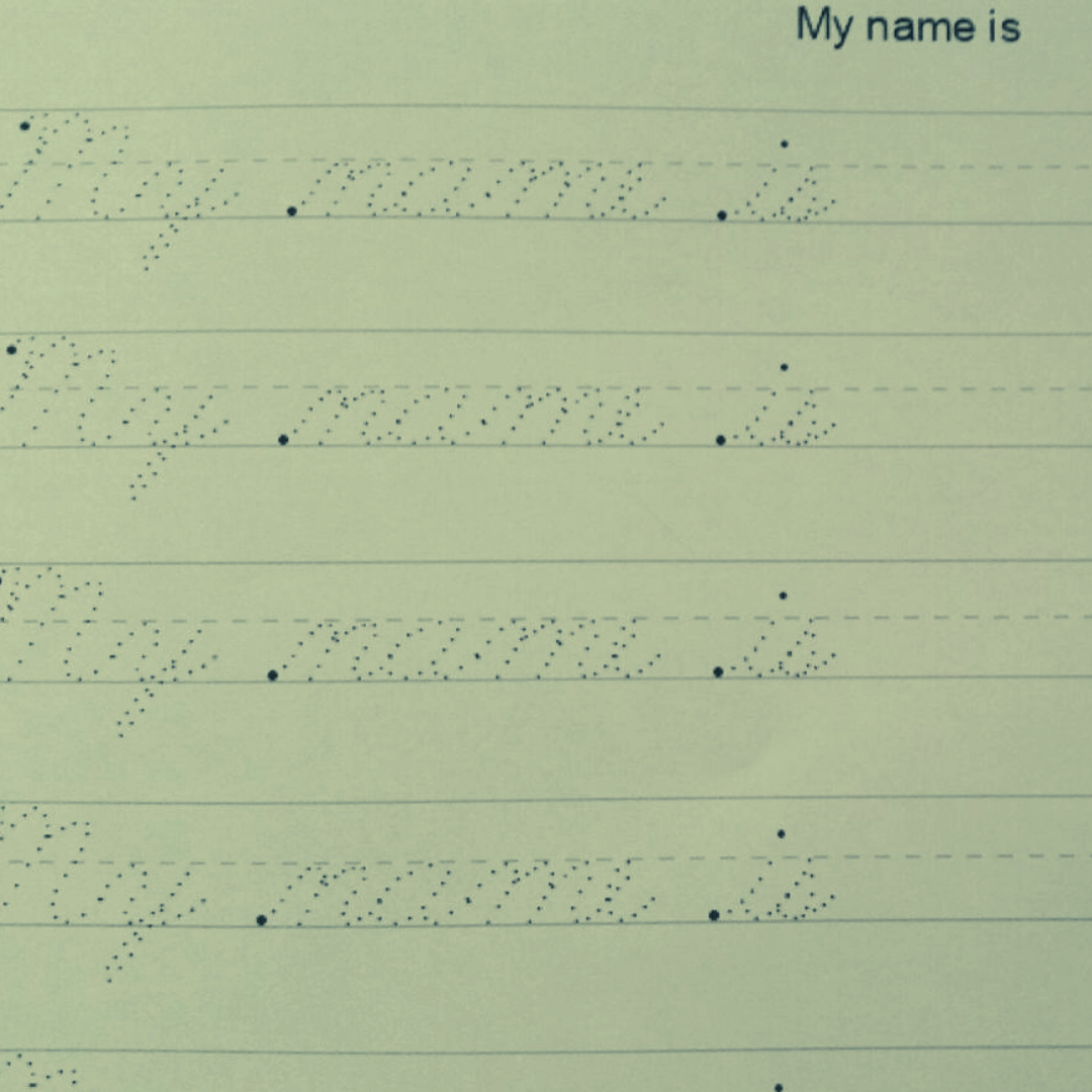 A Few Words About Cursive Writing – Kathleen Jae